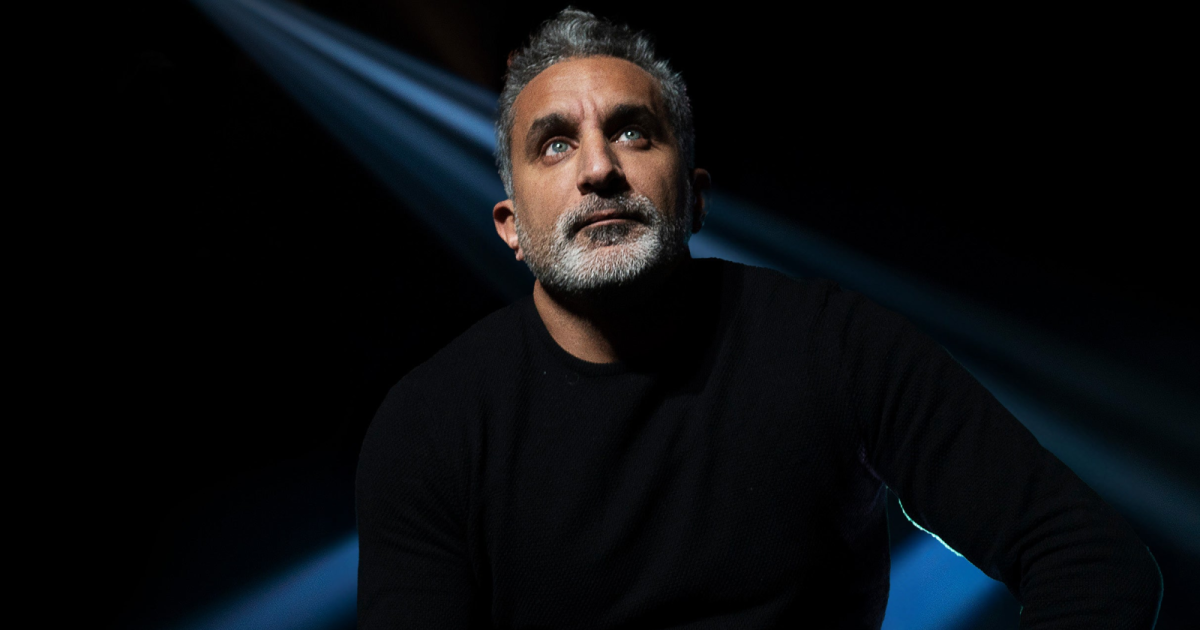 Bassem Youssef in San Francisco at Palace of Fine Arts