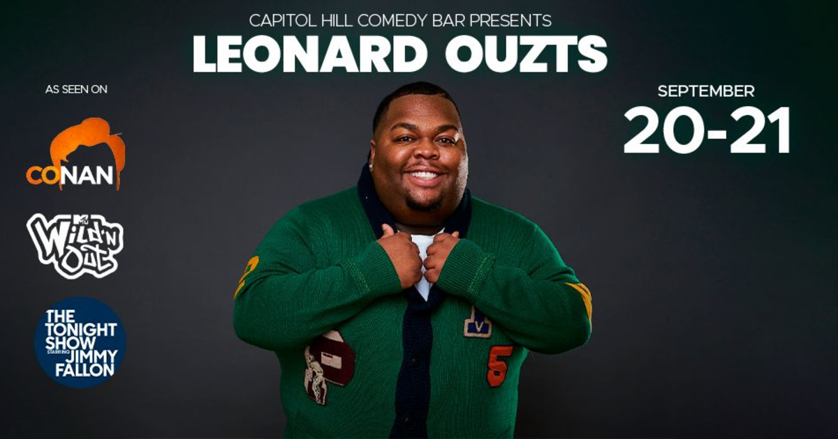 Leonard Ouzts (Conan, Wild'n Out, The Tonight Show) in Seattle at
