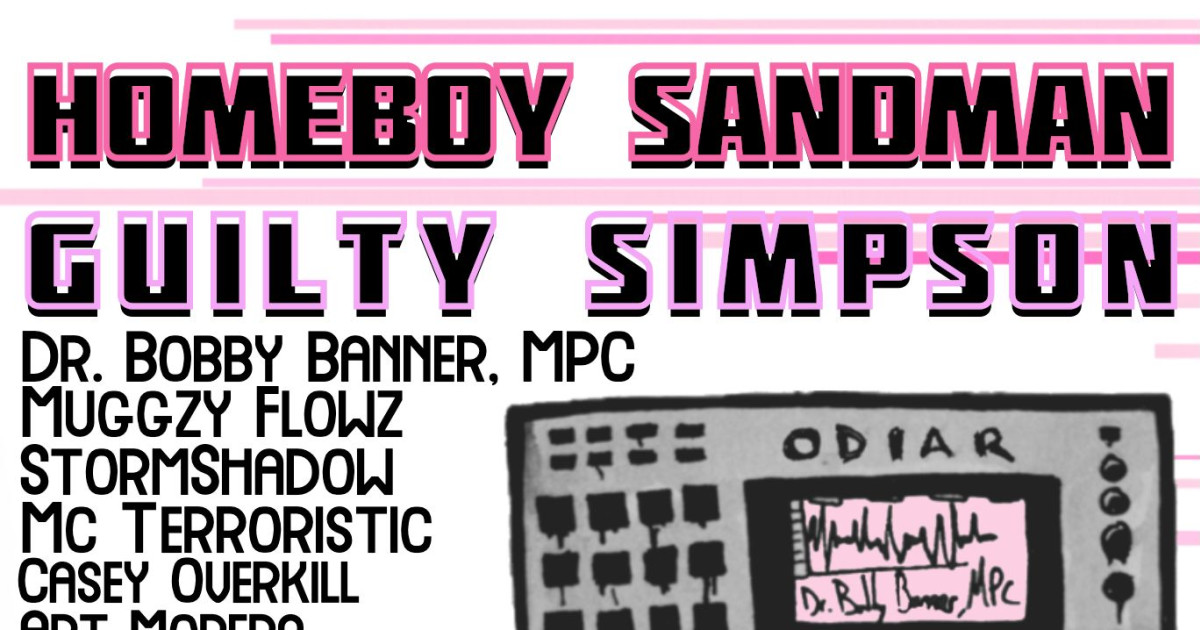 Homeboy Sandman / Guilty Simpson / Dr. Bobby Banner, MPC / "ODIAR"