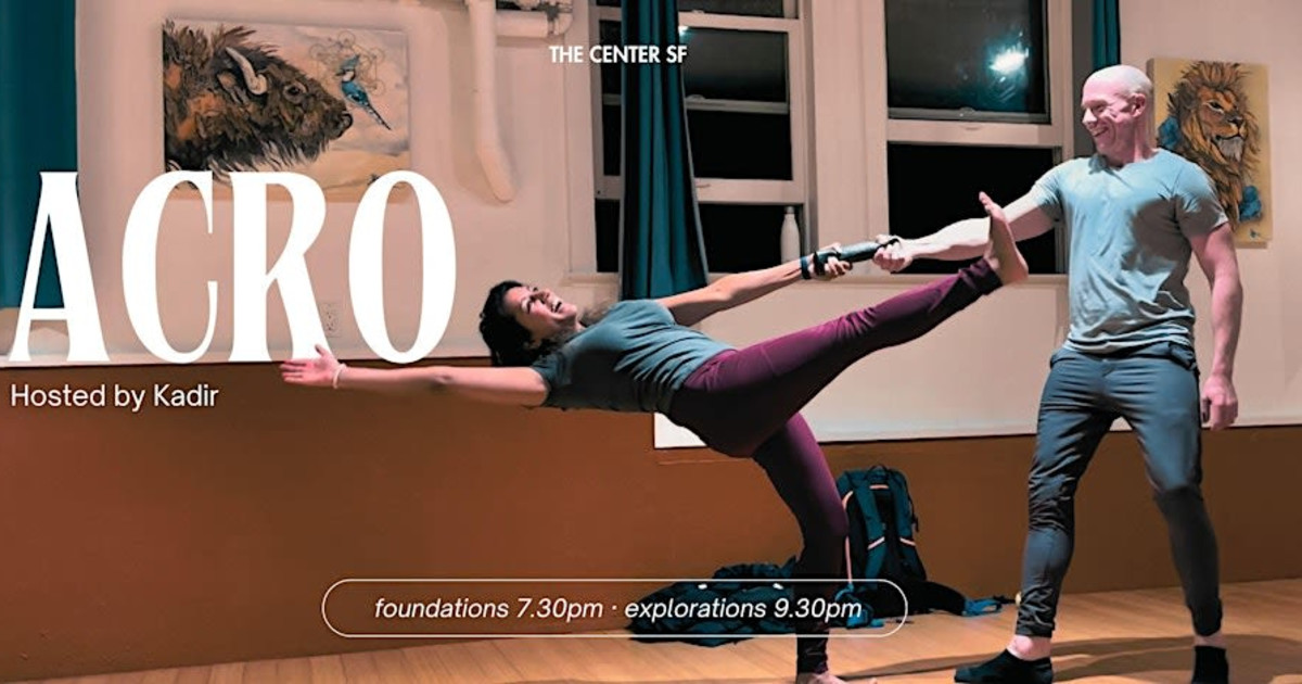Acro at The Center SF: Foundations with Kadir in San Francisco at