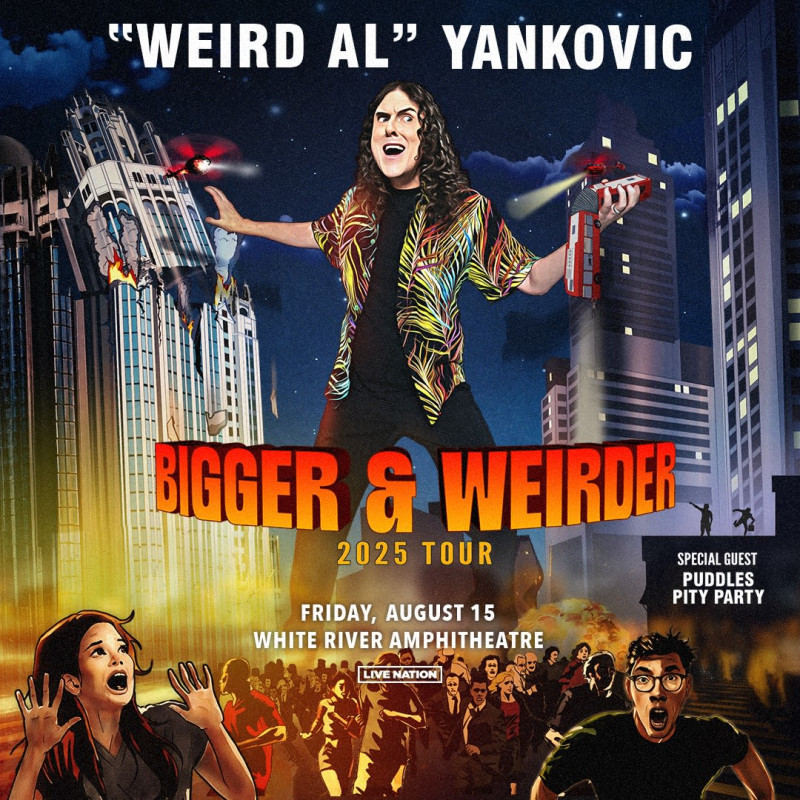 "Weird Al" Yankovic: Bigger & Weirder 2025 Tour in Auburn at White