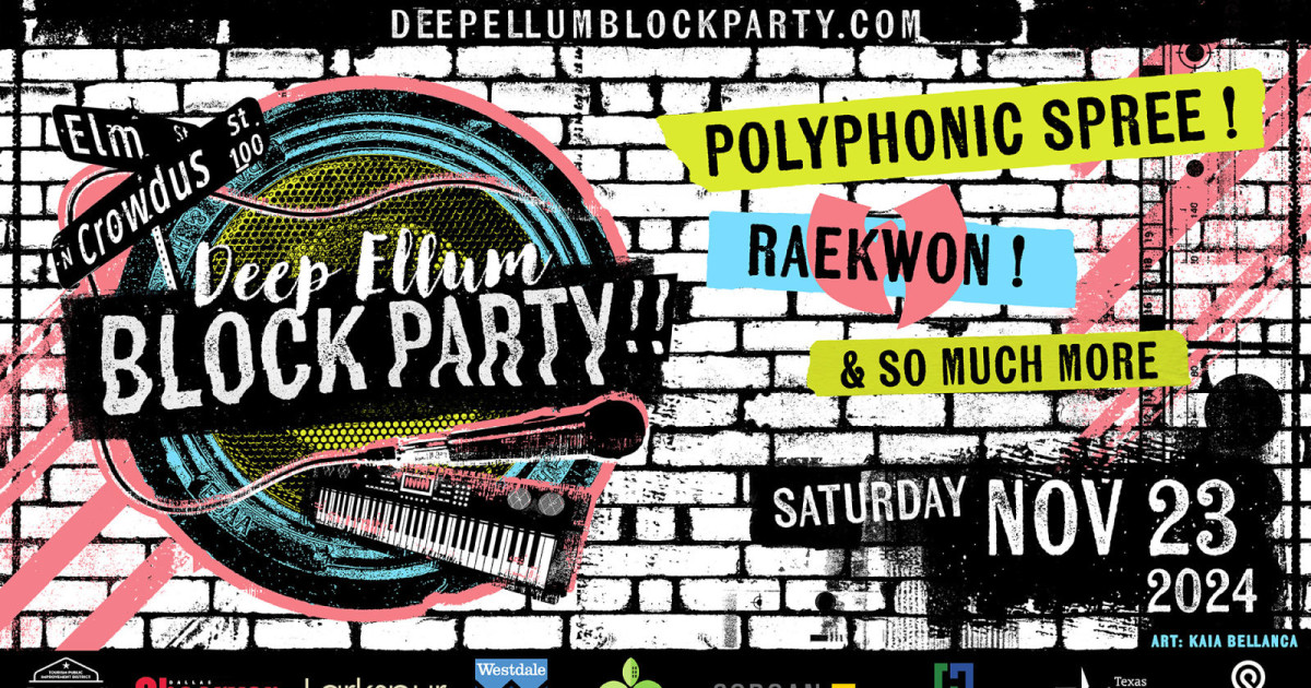 Deep Ellum Block Party in Dallas at Deep Ellum