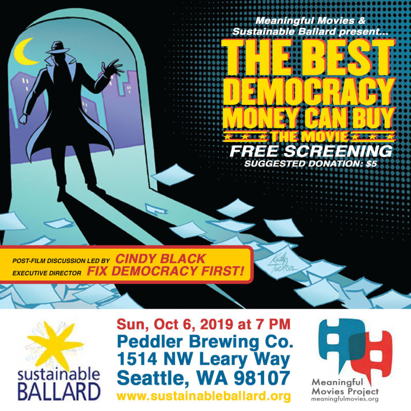 The Best Democracy Money Can Buy in Seattle at Peddler Brewing