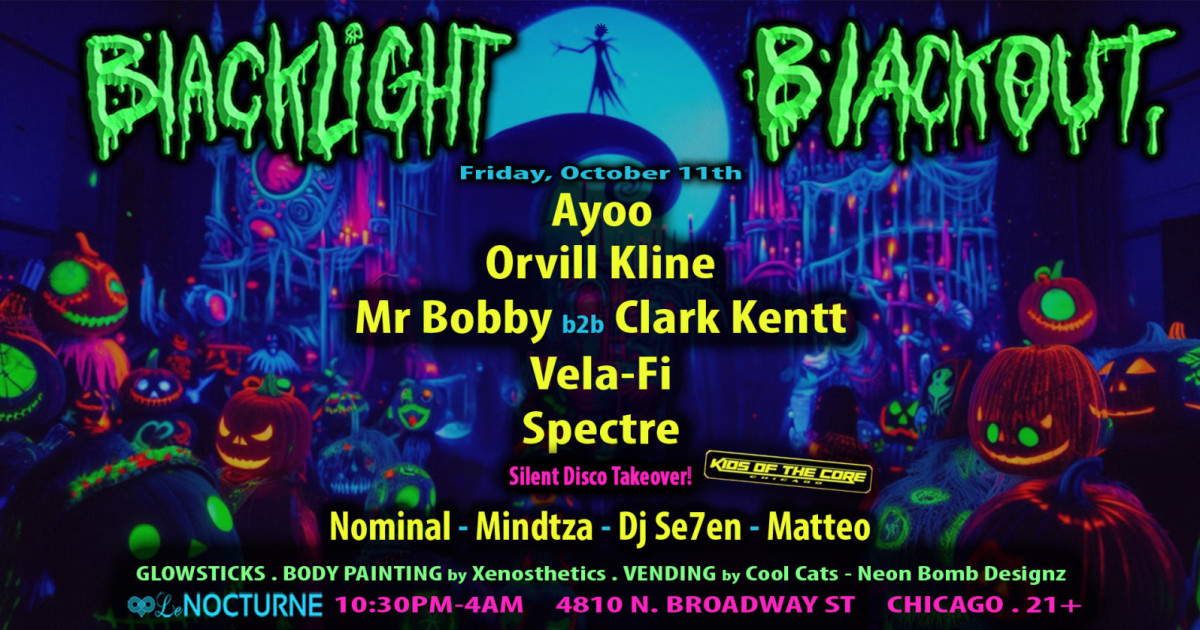 Blacklight Blackout ft./ Orville Kline, Ayoo, Mr Bobby, Clark
