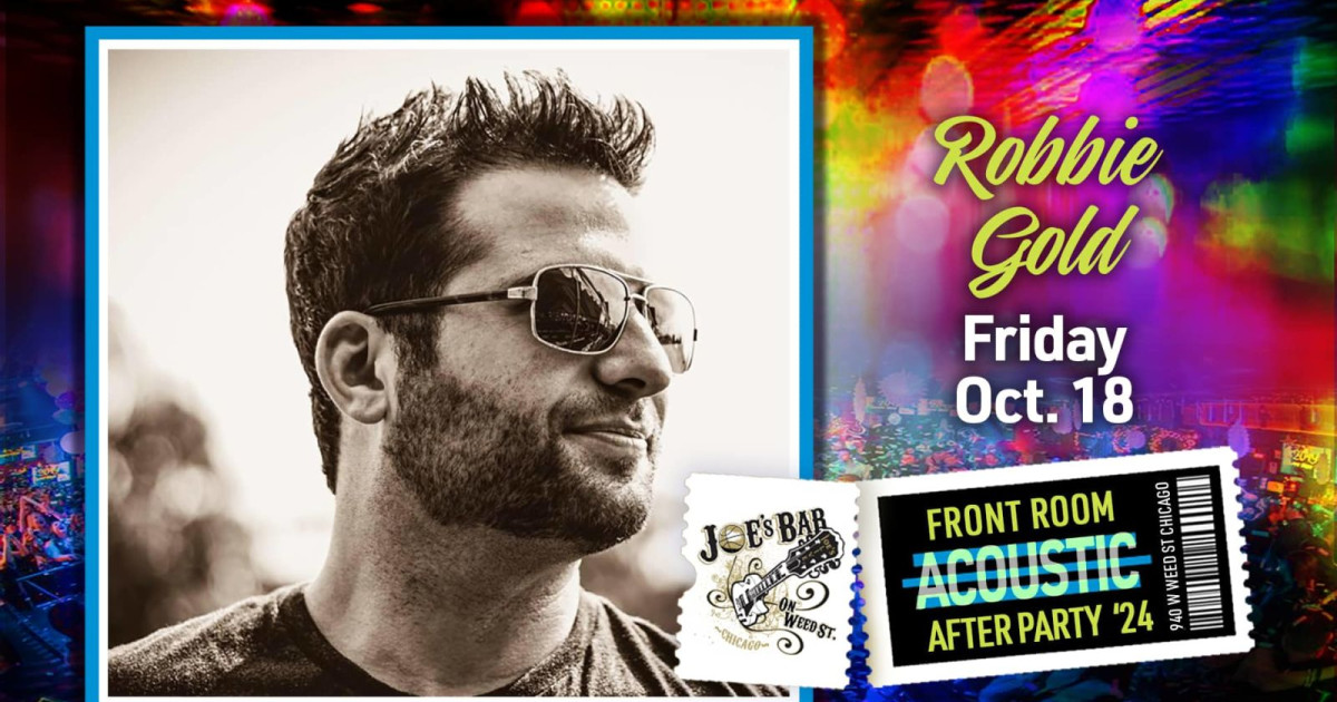 Robbie Gold Acoustic After Show in Chicago at Joe's Bar On Weed St.