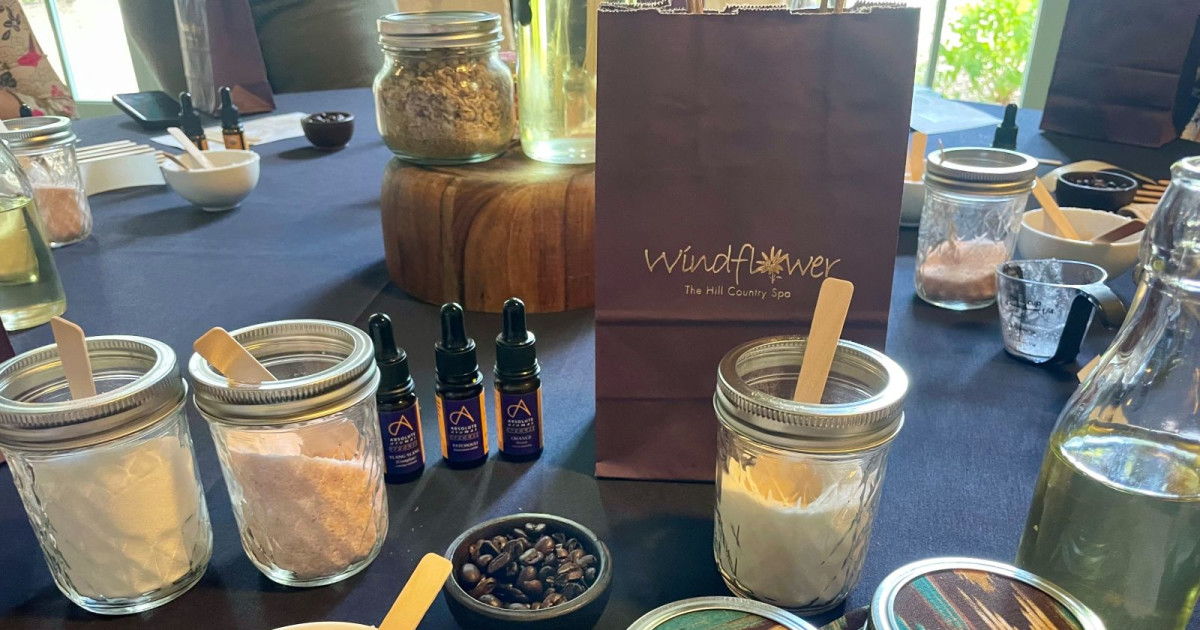 Windflower Spa Pantry – Customize Your Own Spa Product in San