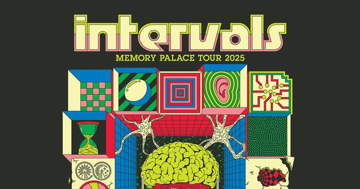 Intervals "Memory Palace Tour 2025" in Pomona at The Glass House