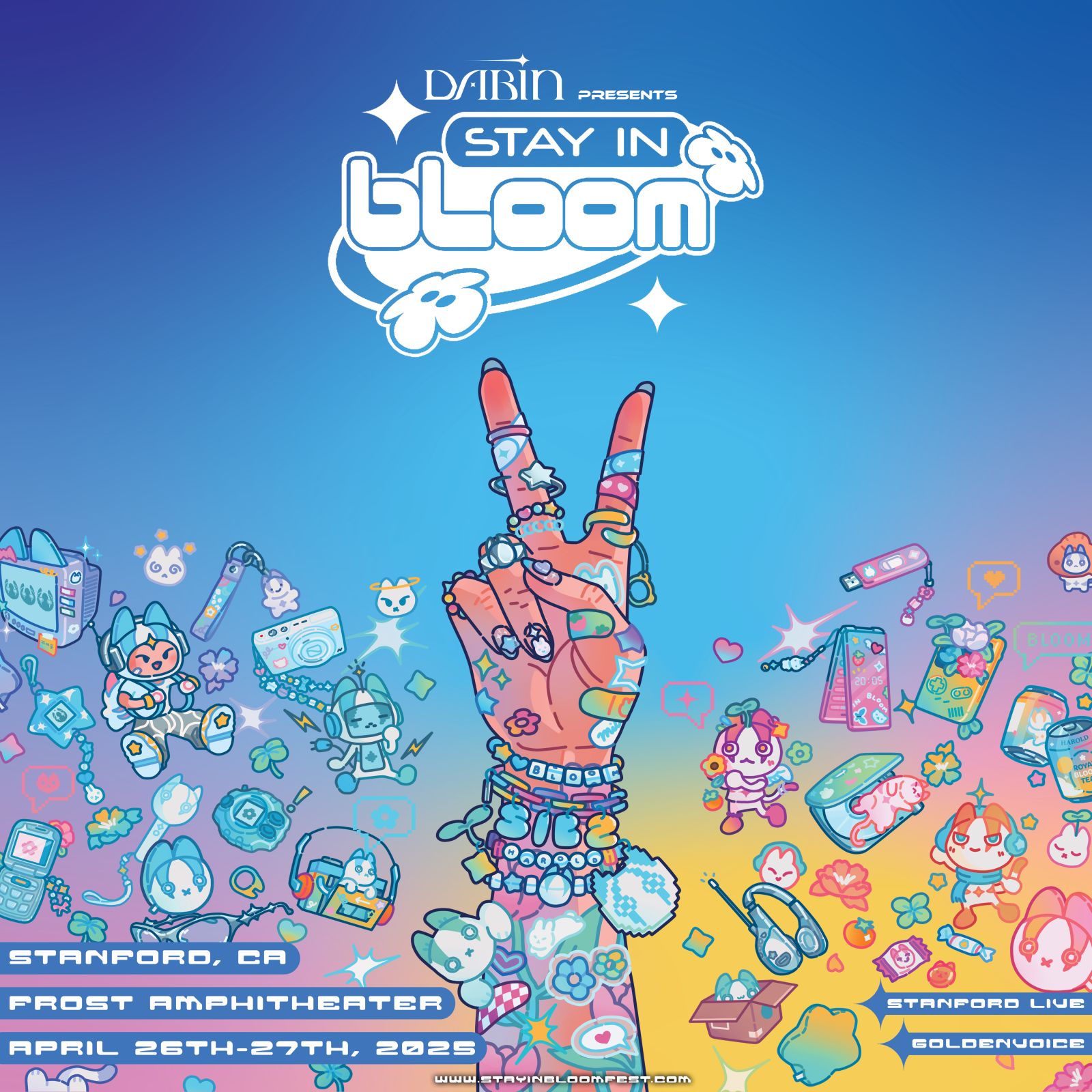 Dabin Presents Stay in Bloom in Stanford at Frost Amphitheater