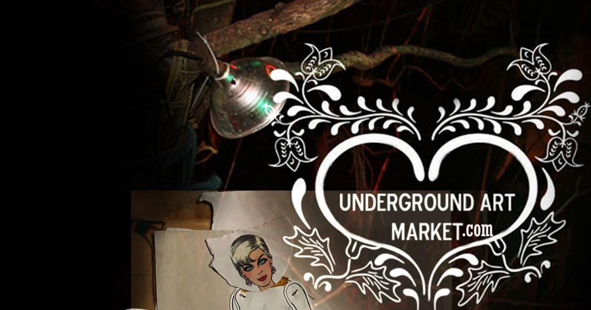 Underground Art Market in Chicago at Revolution Tap Room