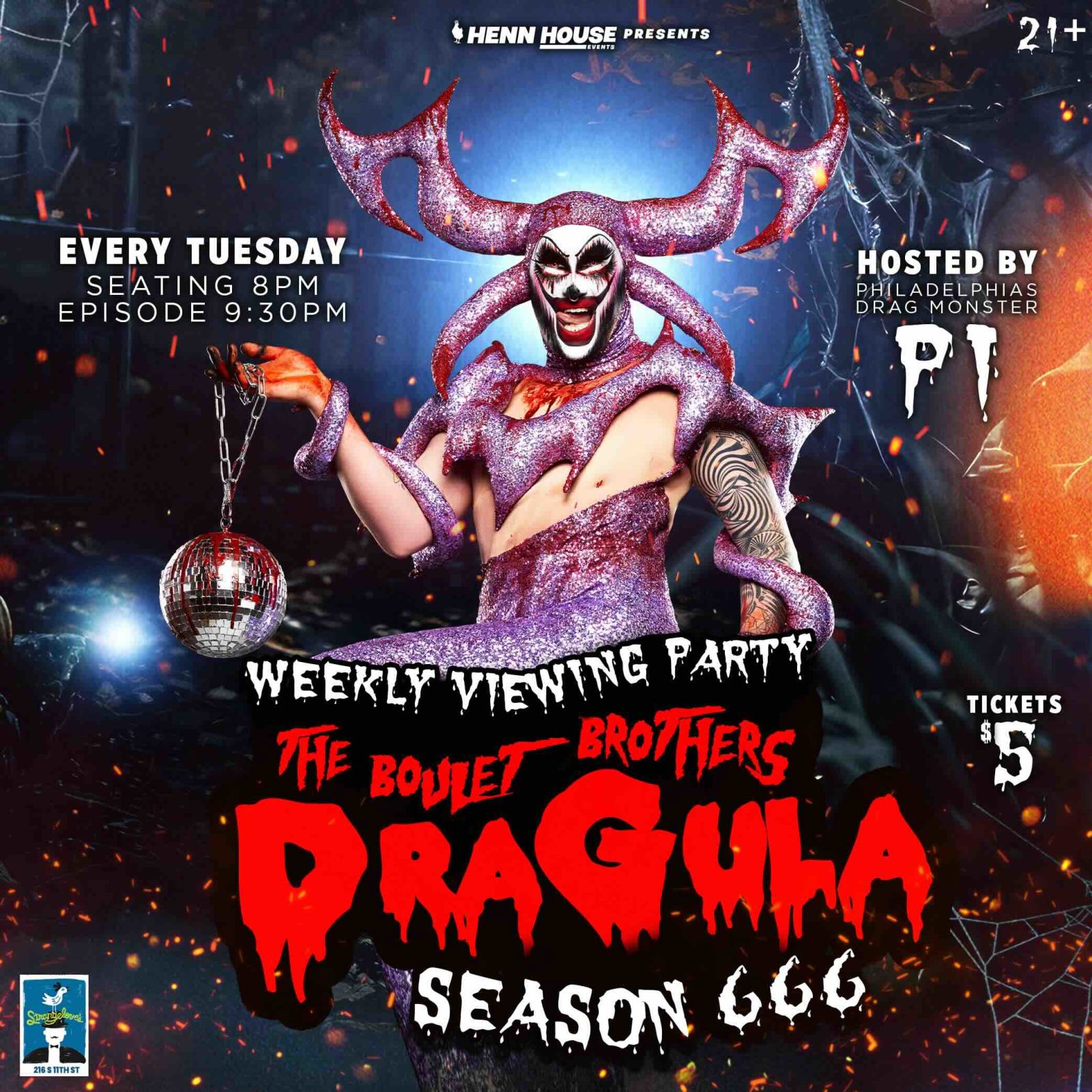 Dragula Golden Ticket Giveaway in Philadelphia at