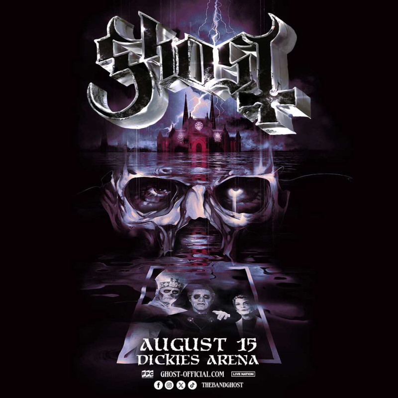 GHOST: Skeletour World Tour 2025 in Fort Worth at Dickies Arena