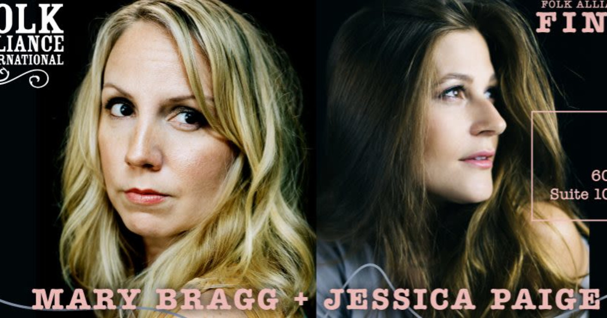 Mary Bragg, Jessica Paige in Kansas City at Folk Alliance