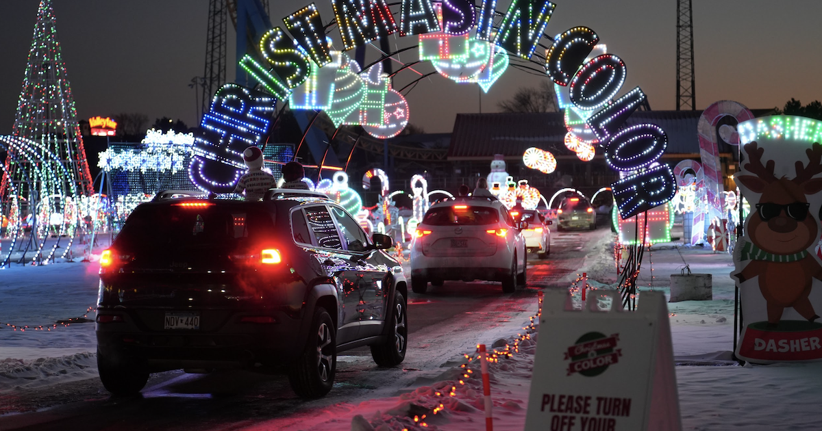 Christmas in Color - Red Rocks in Morrison at Red Rocks