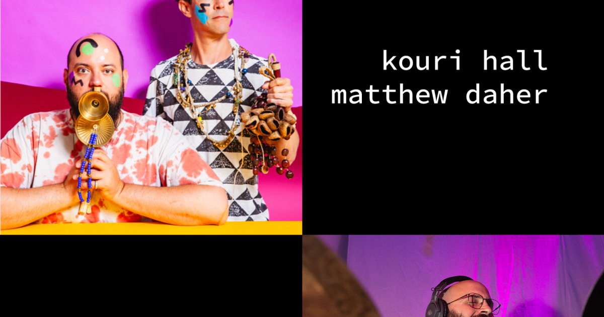 Comfort Music: Kouri Hall & Matthew Daher in chicago at Comfort