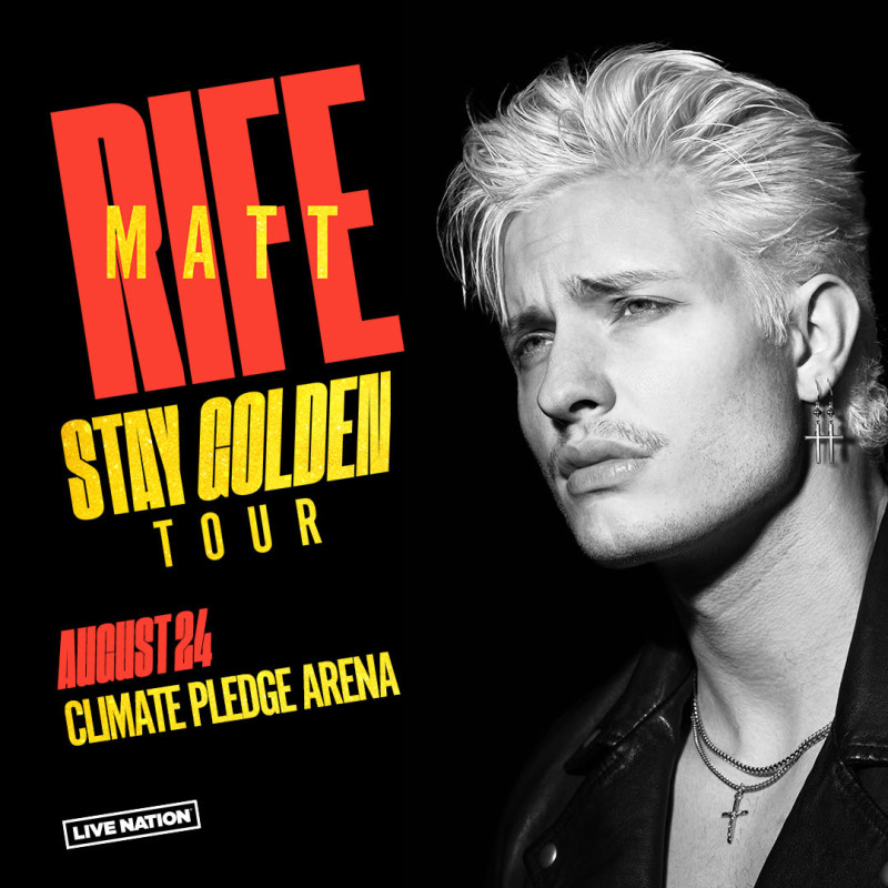 Matt Rife: Stay Golden Tour in Seattlee at Climate Pledge Arena