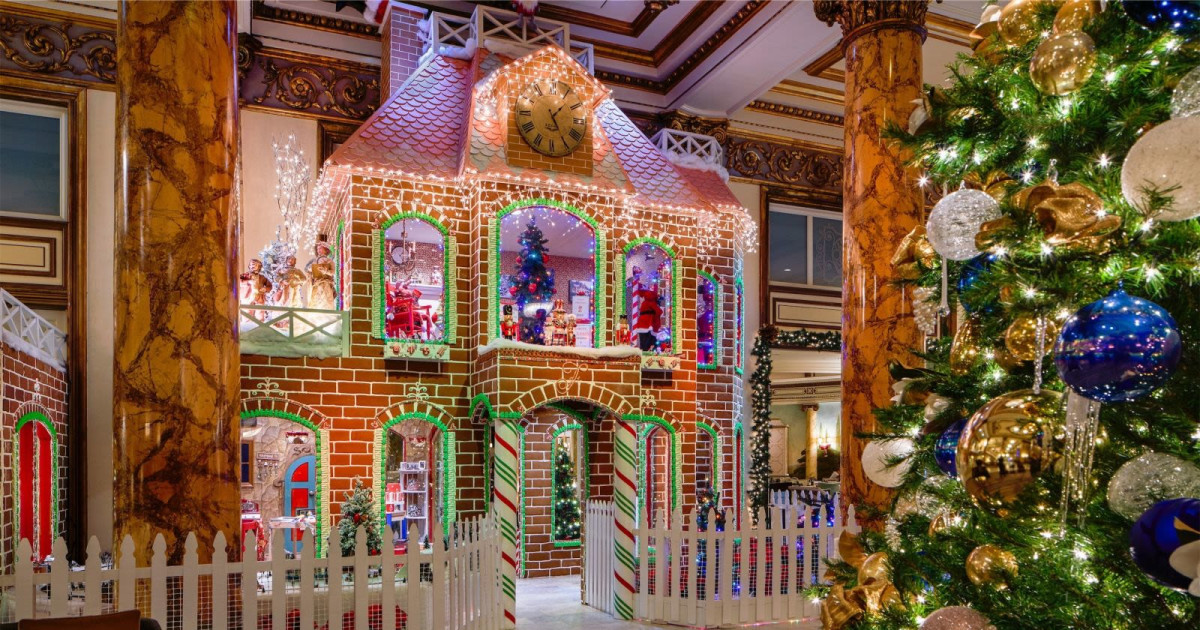 Fairmont Hotel Gingerbread House in The Bay Area at Fairmont San