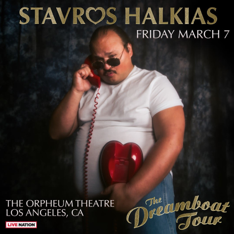 Stavros Halkias The large Dreamboat Tour in