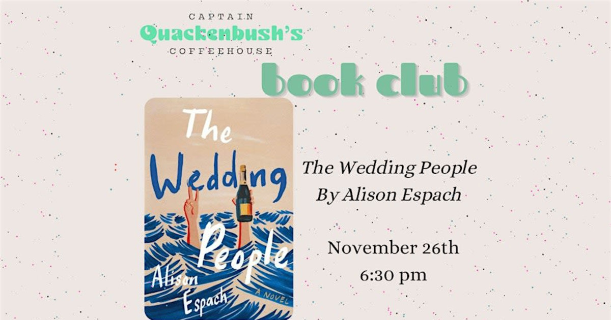 Book Club - The Wedding People By Alison Espach in Austin at