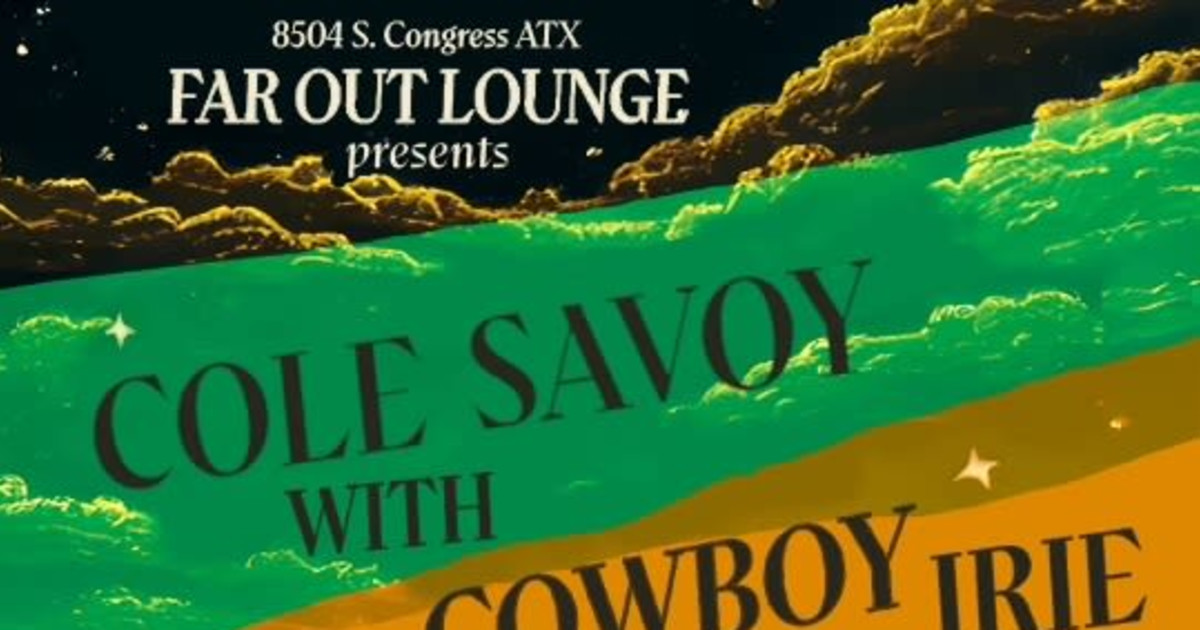 Cole Savoy w/ Cowboy Irie and Chris Bronson in Austin at The Far Out