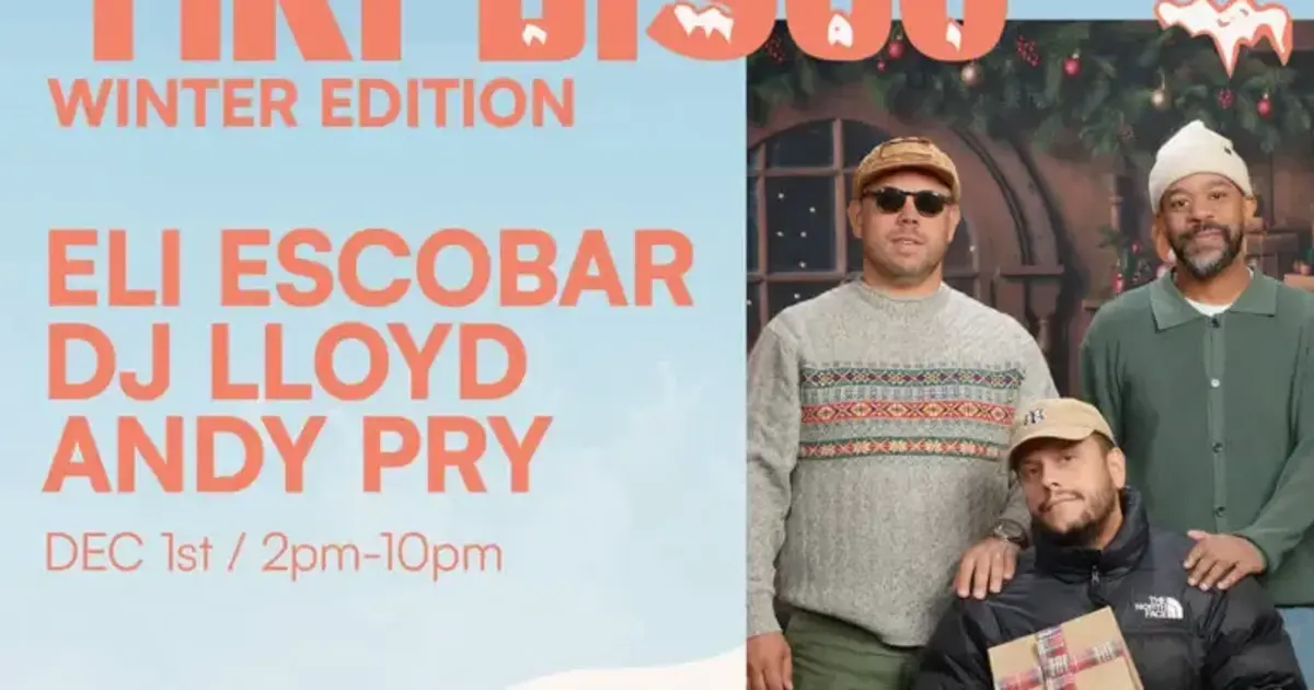 Tiki Disco Winter Edition in Queens at Knockdown Center