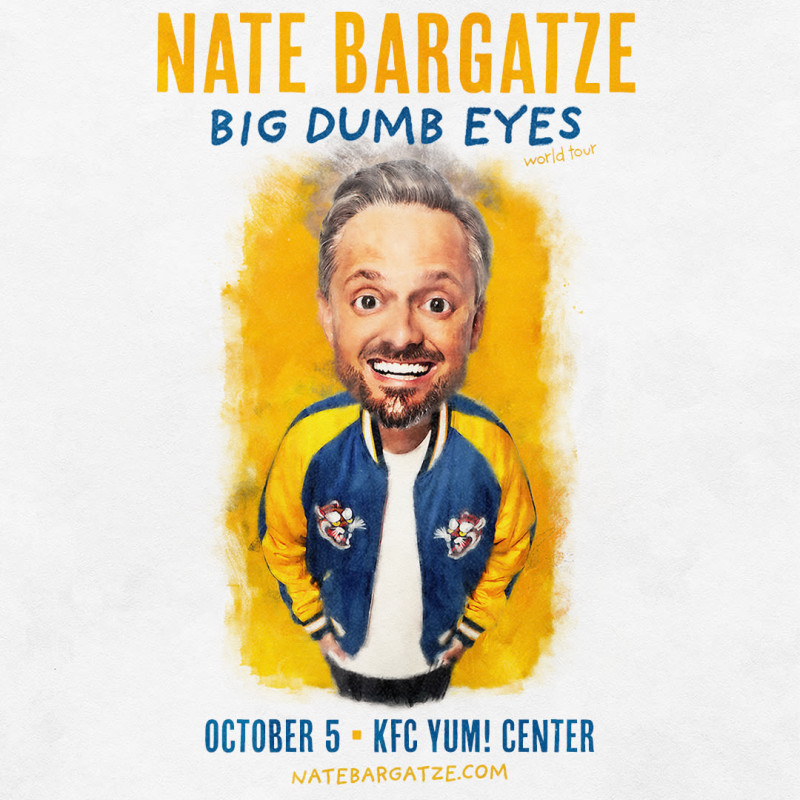 Nate Bargatze: Big Dumb Eyes World Tour in Louisville at KFC Yum!