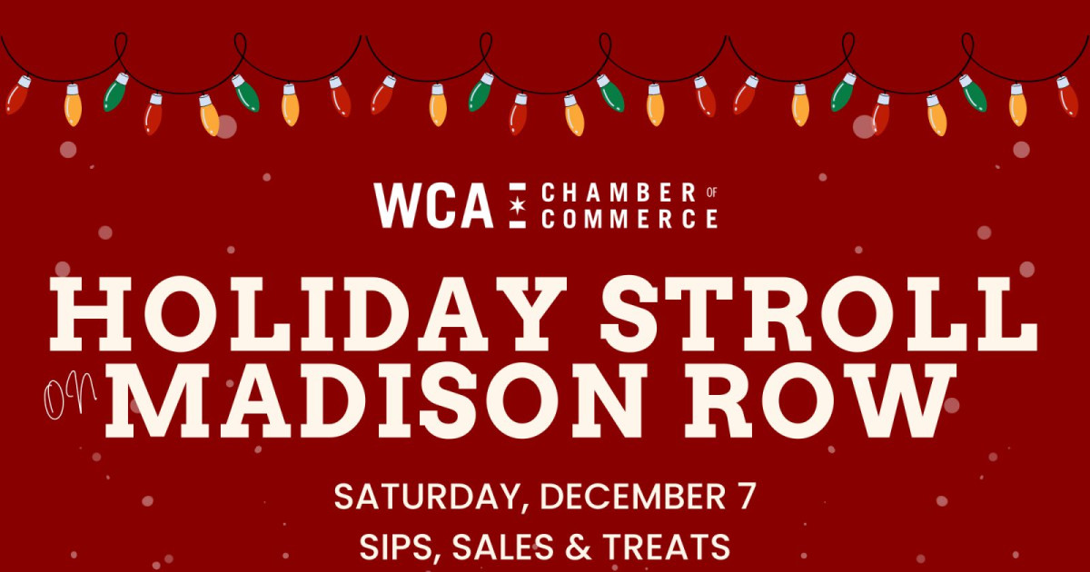 HOLIDAY STROLL on MADISON ROW in Chicago at Madison Row