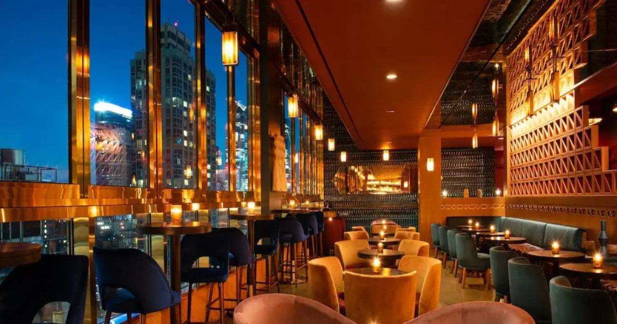 Bar Cima Rooftop at the Grayson Hotel NYC New Year's Eve Party in