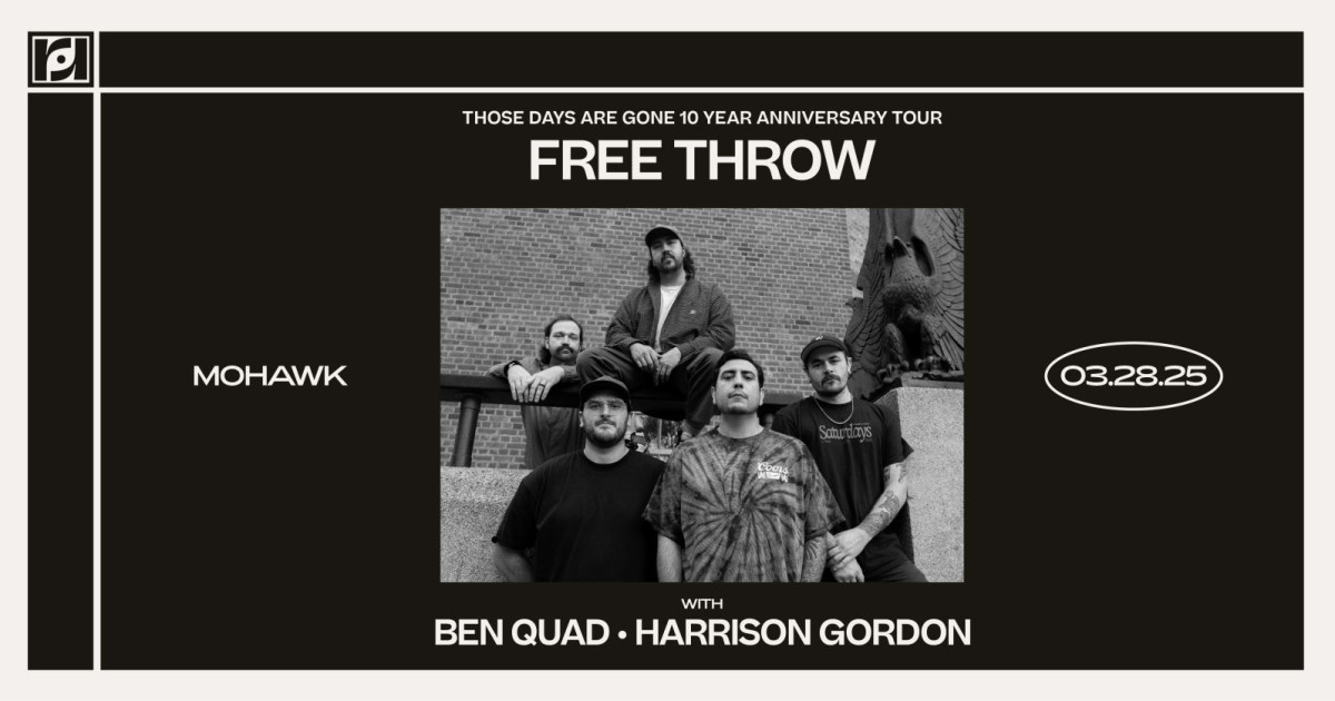 Free Throw w/ Ben Quad, and Harrison Gordon in Austin at Mohawk