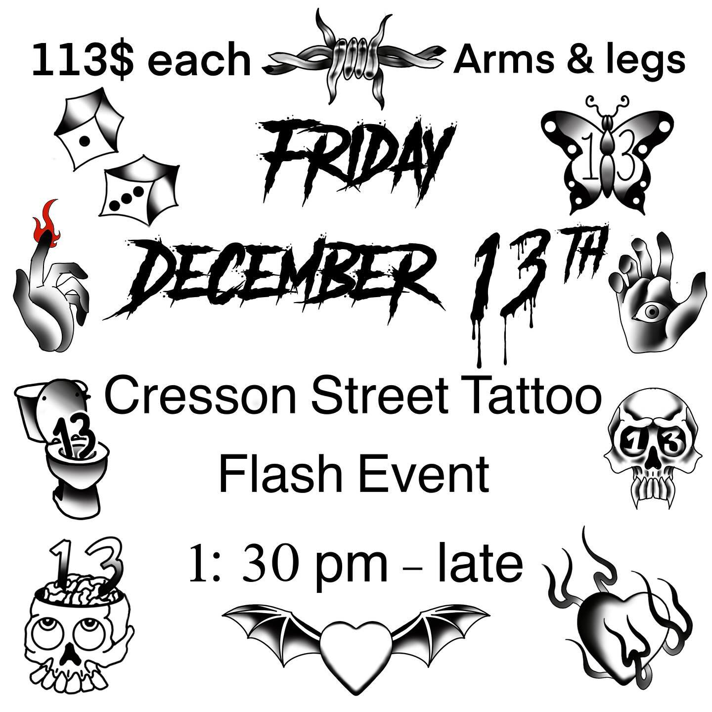 Where To Get A Friday The 13th Tattoo
