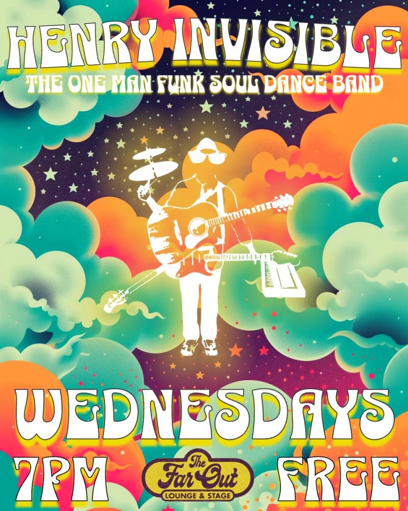 FREE FUNK DANCE PARTY Wednesdays W/ Henry Invisible in Austin at