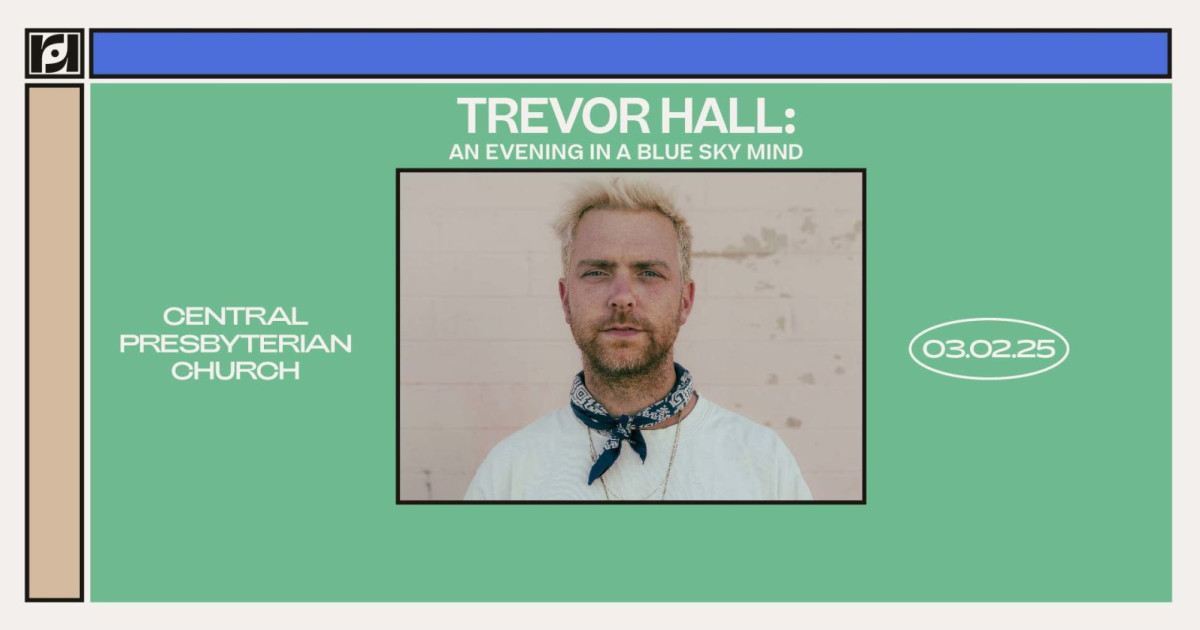 Trevor Hall: An Evening in a Blue Sky Mind in Austin at Central