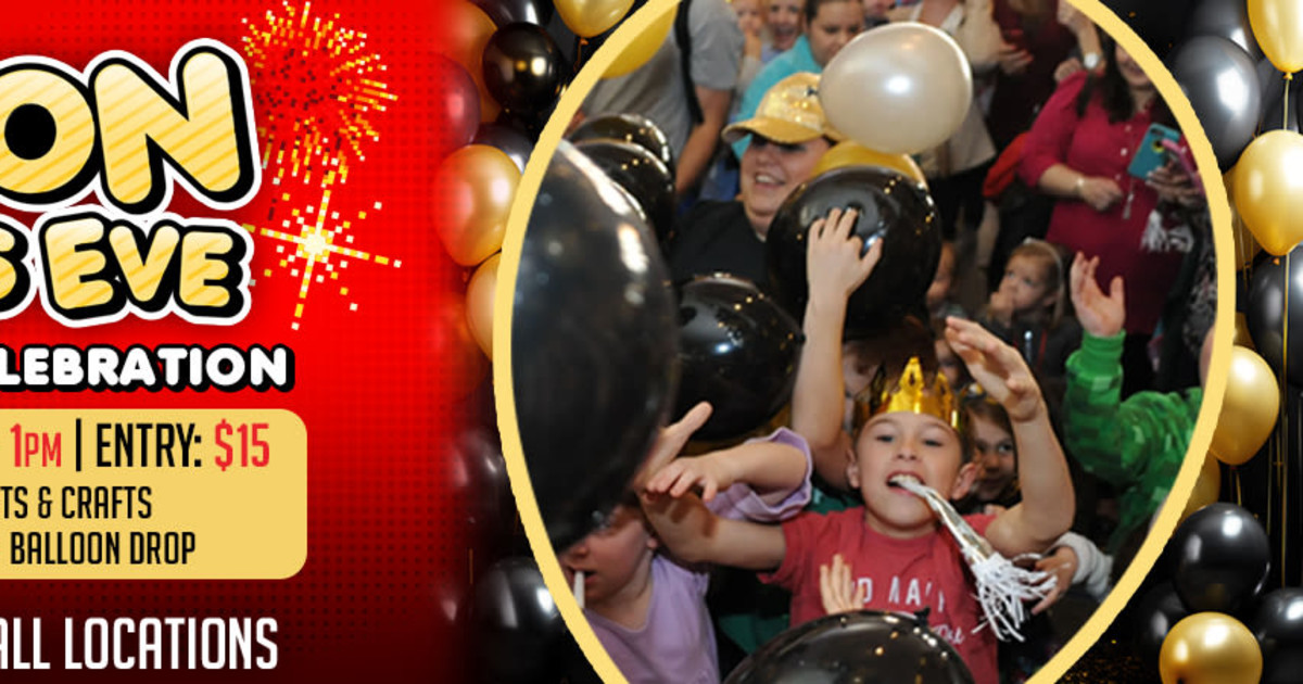 Noon Year's Eve 2024 at The Original Pinballz Arcade in Austin at