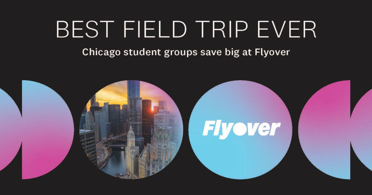 Chicago Public School Students Save at Flyover in Chicago at Navy