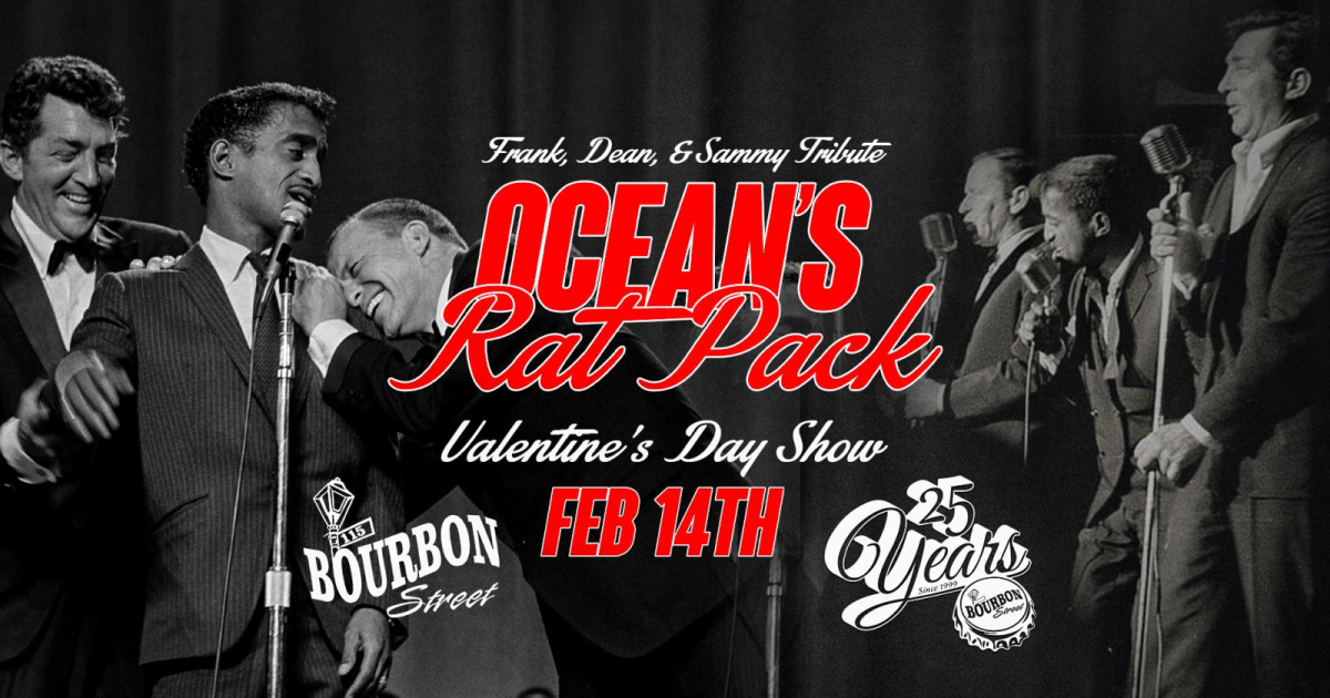 Ocean's Rat Pack (Frank, Dean & Sammy Tribute) in Merrionette