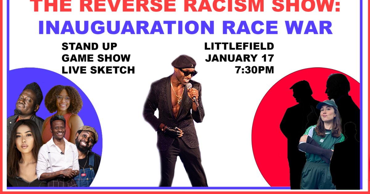 reverse racism comedy