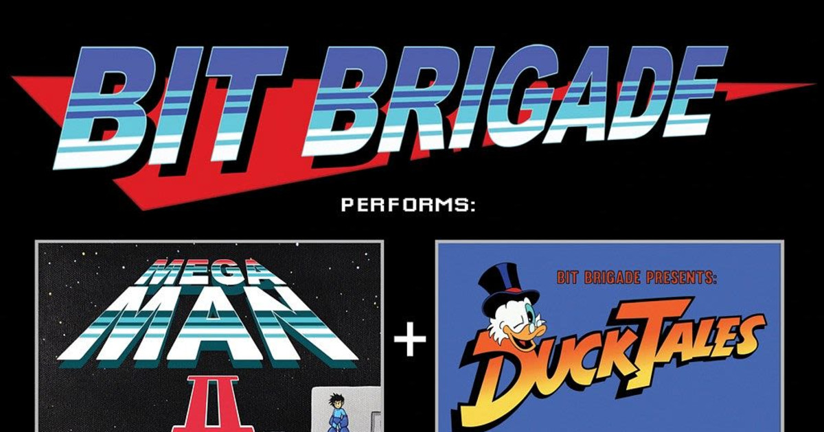 BIT BRIGADE Performs "Mega Man II" + "DuckTales" LIVE with