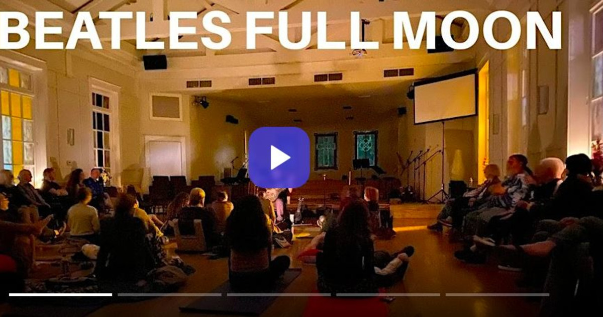 Beatles Full Moon Concert in the Dark w Live Strings + Cacao in