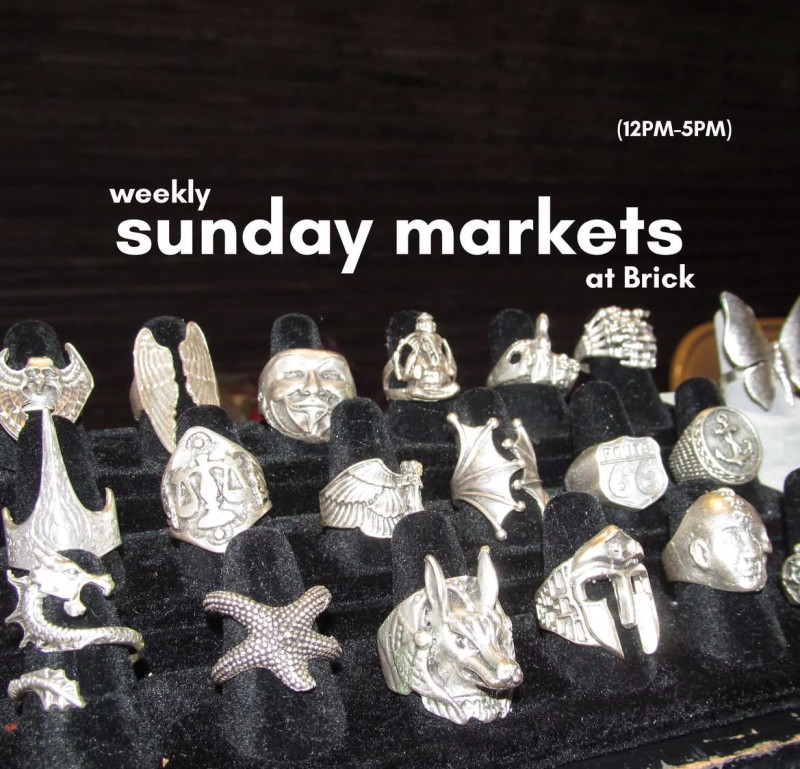 Brick Sunday Market in San Antonio at Brick at Blue Star Arts