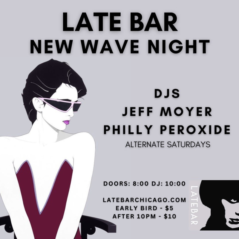 New Wave Night in Chicago at Late Bar