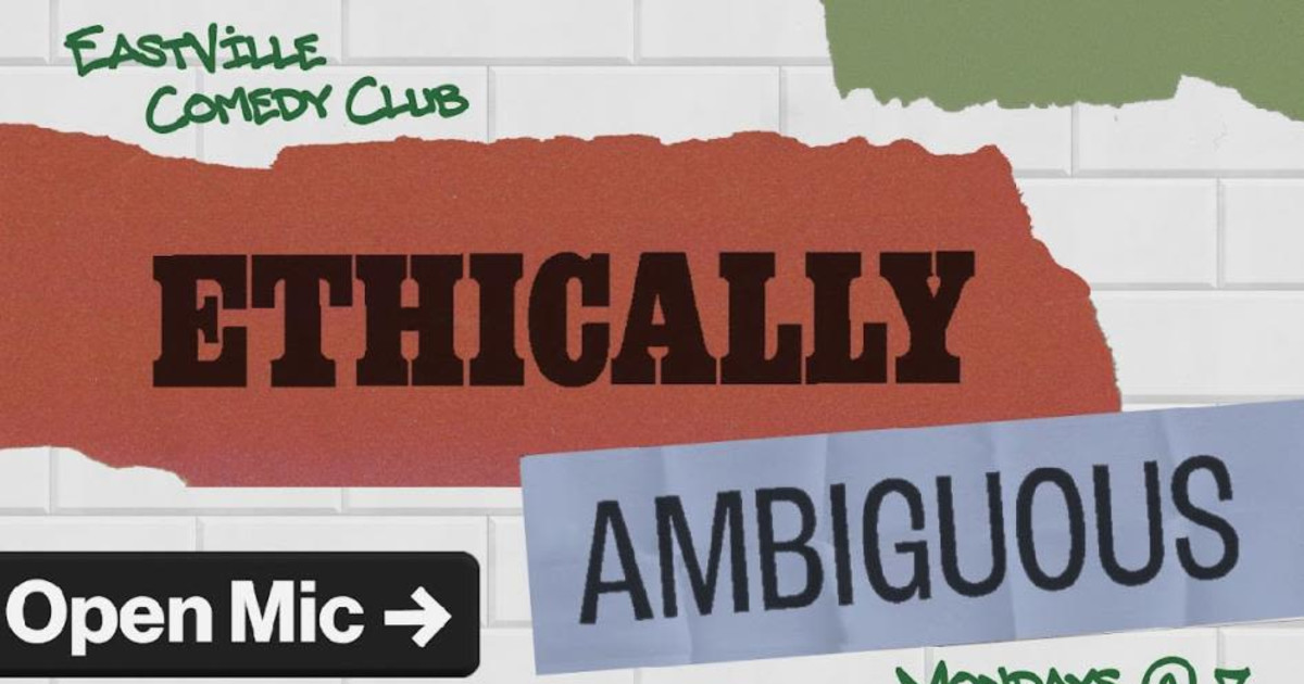 Ethically Ambiguous Open Mic | Brooklyn Vegan NYC Shows
