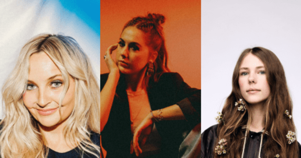 Heather Morgan, Sara Bares, Iris Copperman w/ Ross Copperman in