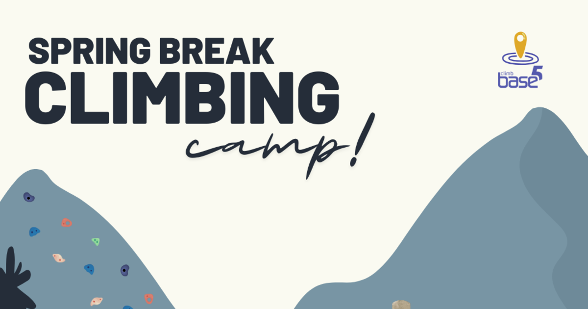 Kids Spring Break Camps 2025 in Coquitlam at Climb Base 5