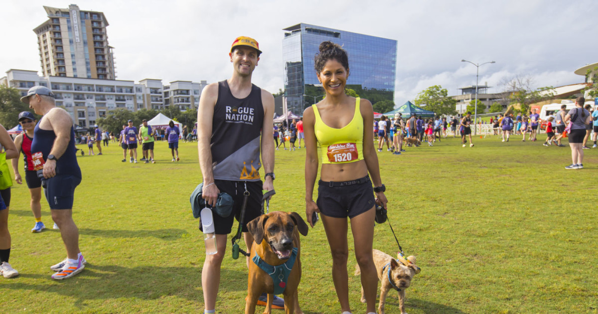 2025 H-E-B Austin Sunshine Run in Austin at Vic Mathias Shores