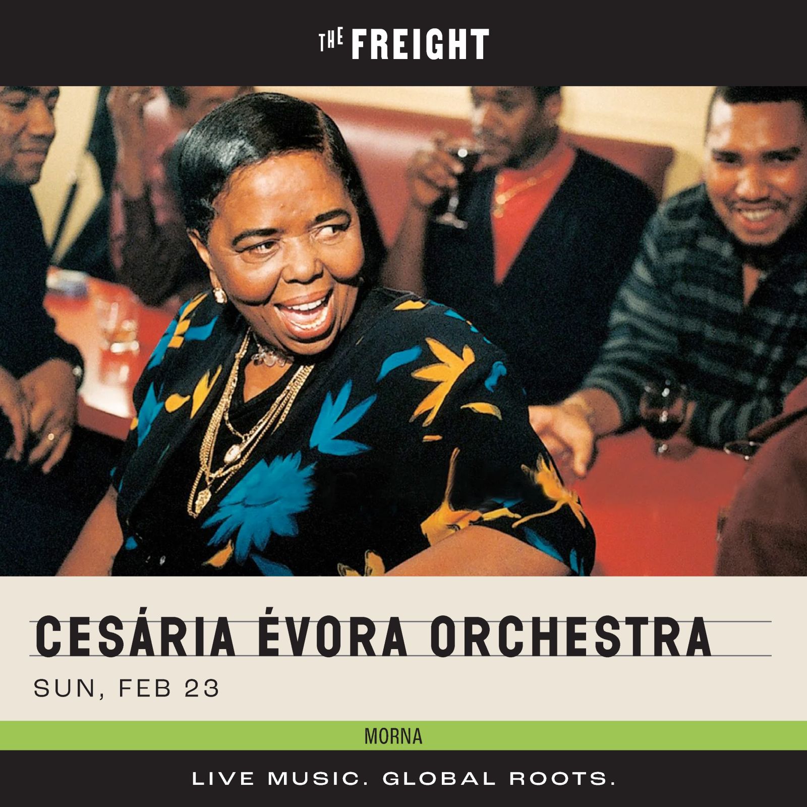 Cesária Évora Orchestra in Berkeley at The Freight