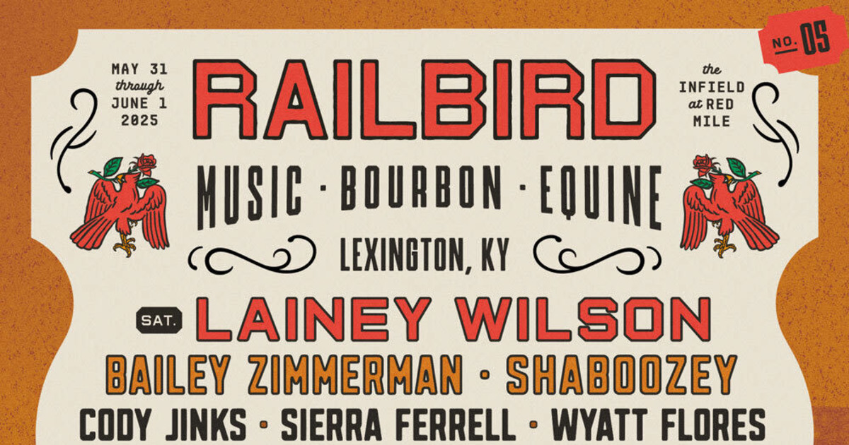 Railbird Festival 2025 in Lexington at Infield at Red Mile