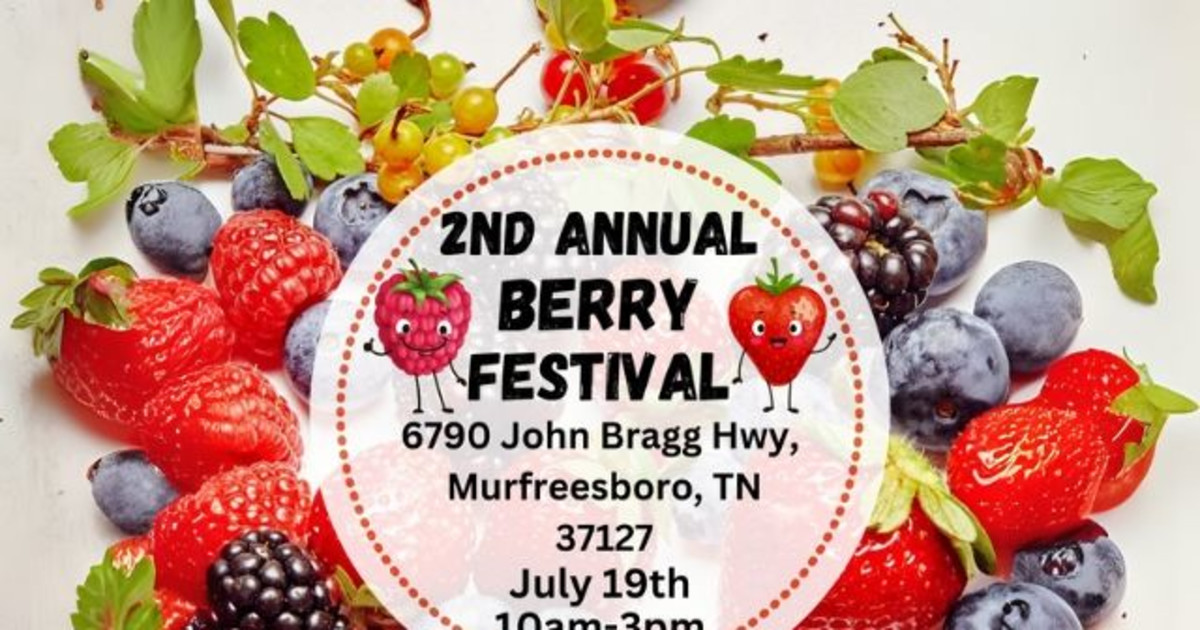 2nd Annual Berry Festival in Murfreesboro at Hop Springs