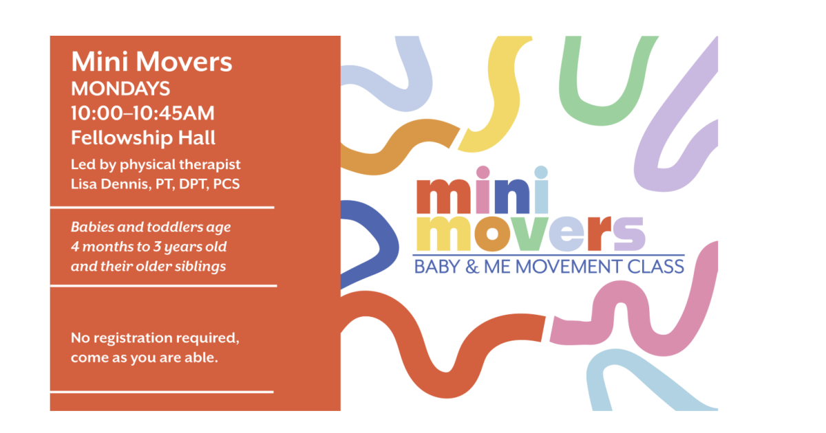 Mini Movers Baby & Me Movement Class in Austin at Tarrytown UMC
