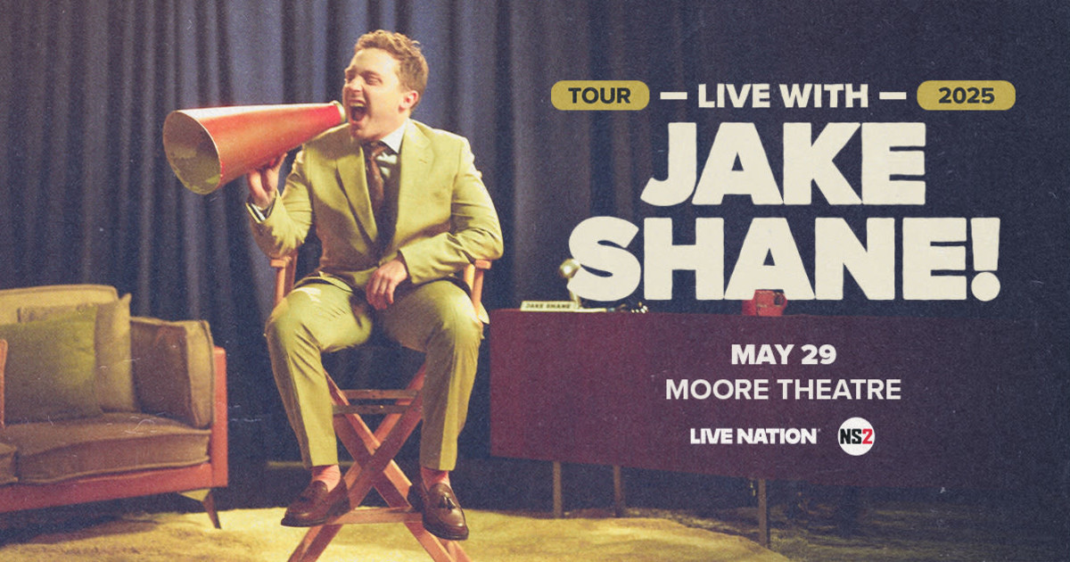 Jake Shane Live in Portland at Arlene Schnitzer Concert Hall