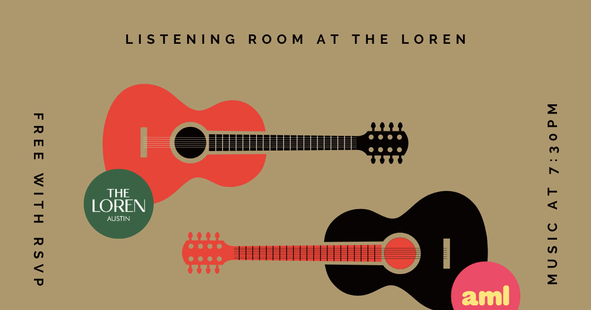 Listening Room at The Loren ft. Blake Robert & Steph Cash in Austin