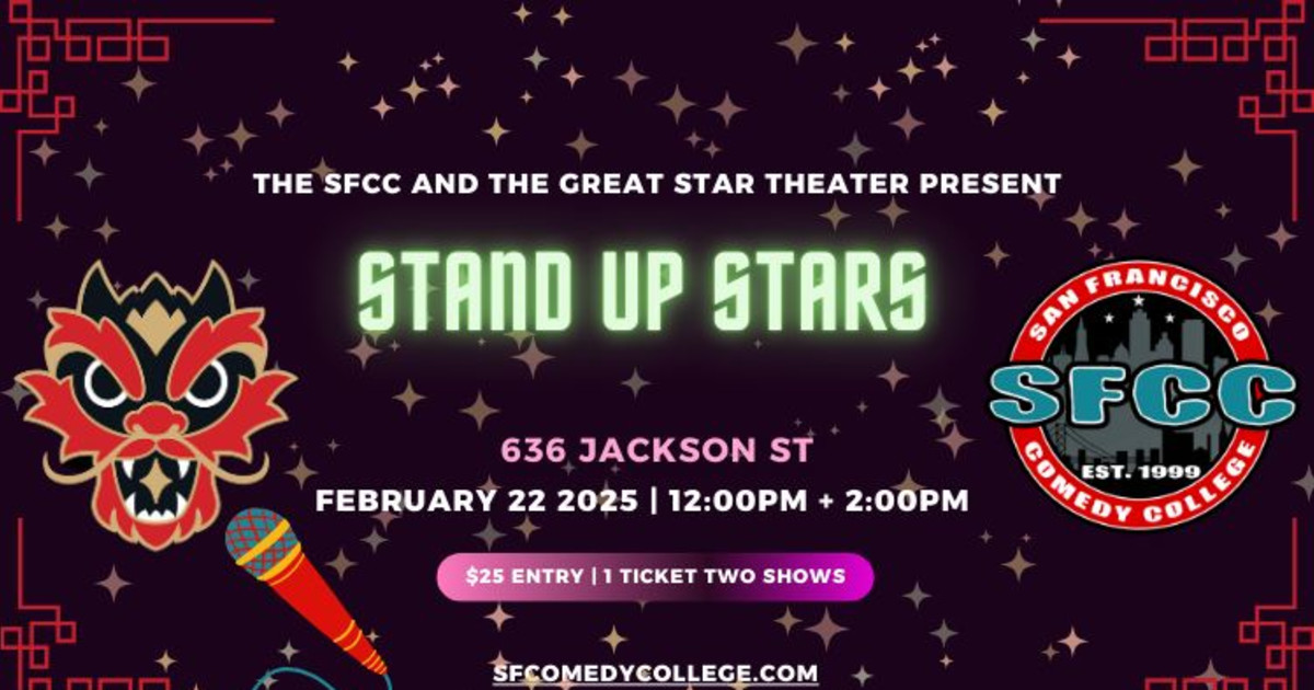 Stand Up Stars: SF Comedy College Showcase at the Great Star! in